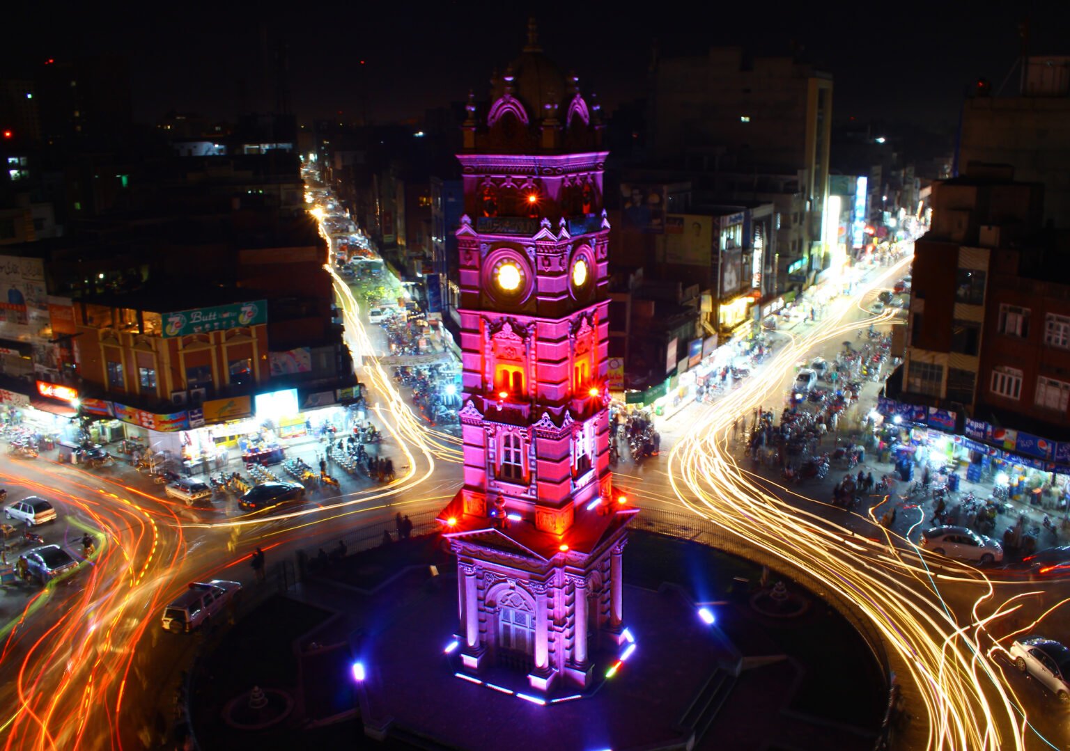 Clock Tower Faisalabad | history location in pakistan